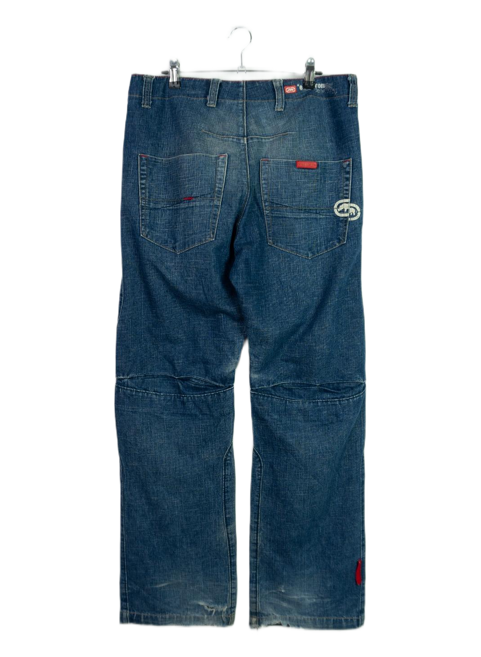 Vintage Baggy Ecko Red Panel Jeans – Gritty Garms